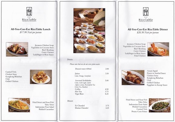 Dine rijsttafel-style at The Rice Table Indonesian Restaurant ...