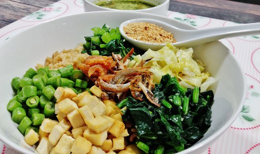 Hakka Lei Cha / Thunder Tea Rice Recipe | Spring Tomorrow