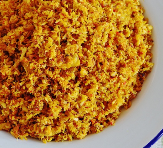 Spicy Fish Floss Recipe (using Shovelnose Ray) | Spring Tomorrow