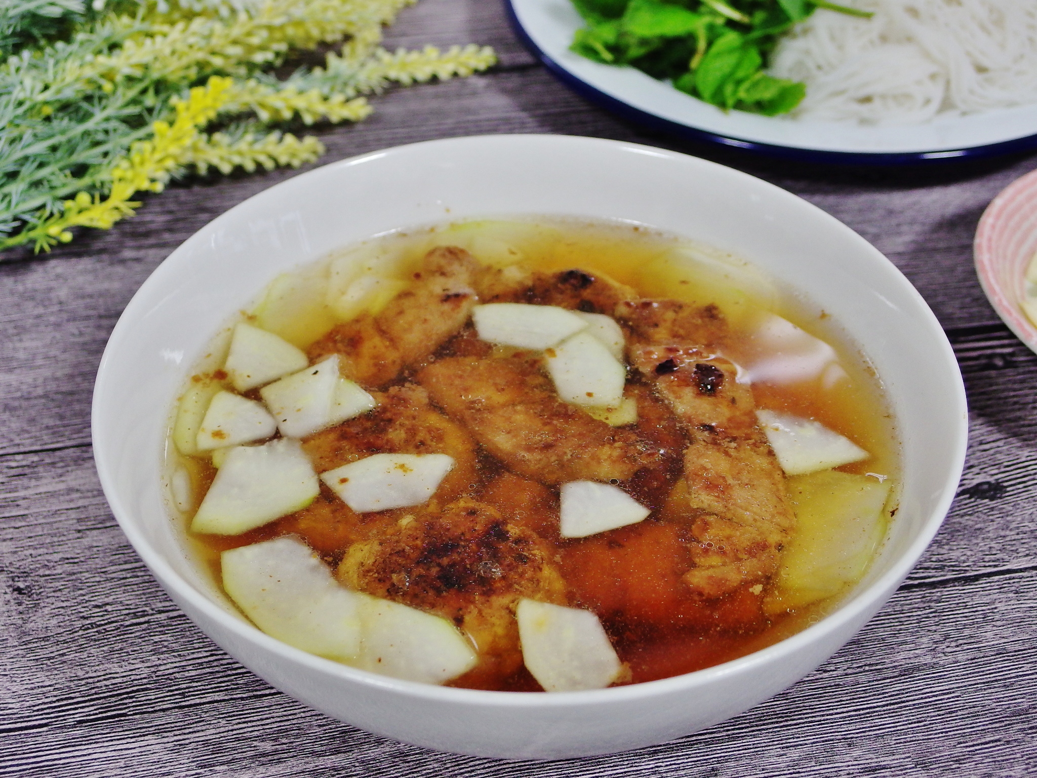 Bun Cha Recipe - Vietnamese Grilled Pork | Spring Tomorrow