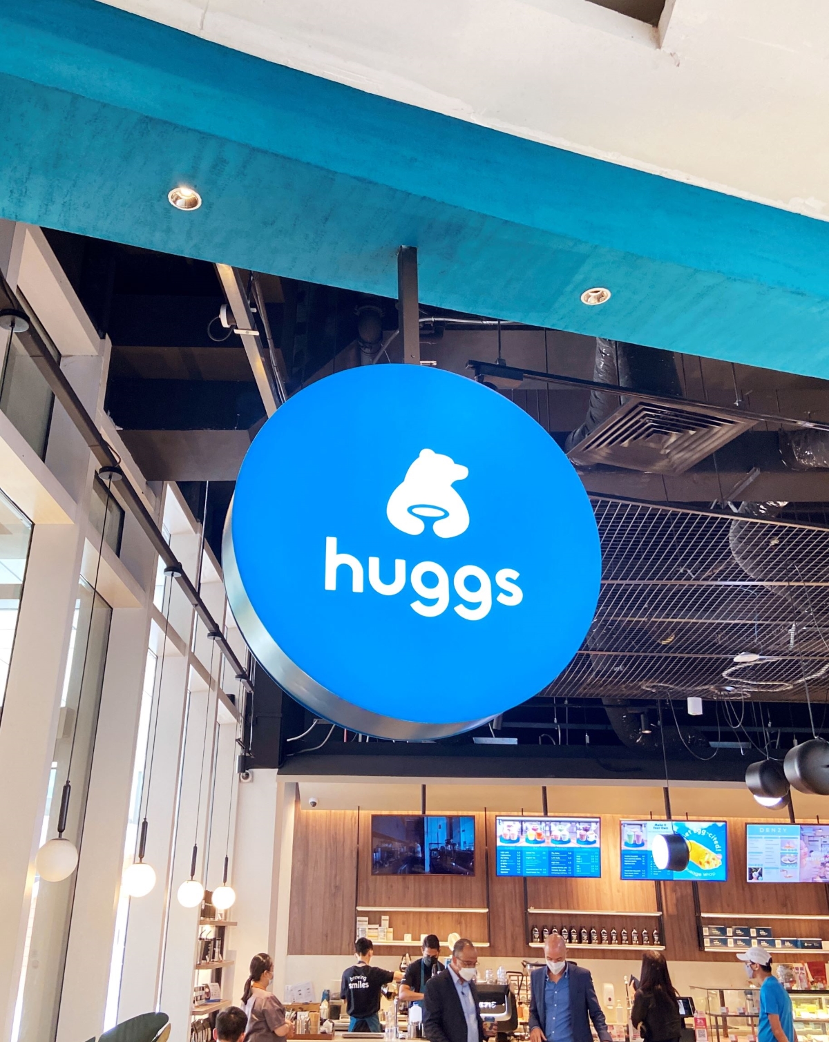Huggs Coffee - where you can have Americano & Kopi O