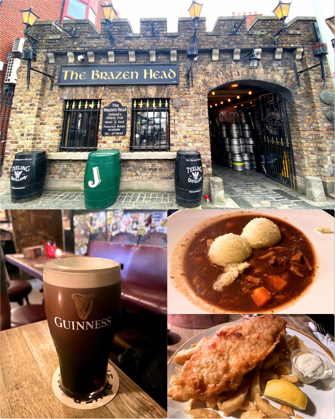 The Brazen Head Dublin Review – A Pint Inside Ireland's Oldest Pub